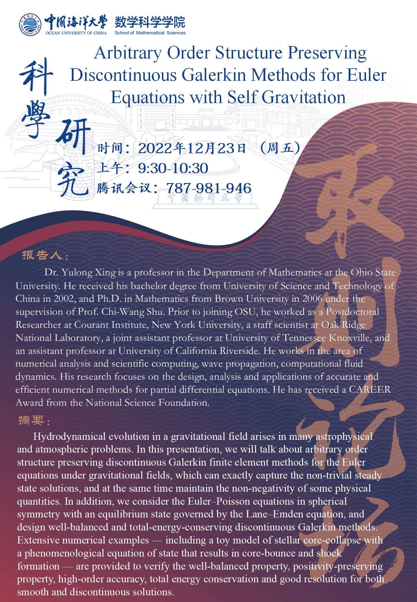 Arbitrary Order Structure Preserving Discontinuous Galerkin Methods for ...